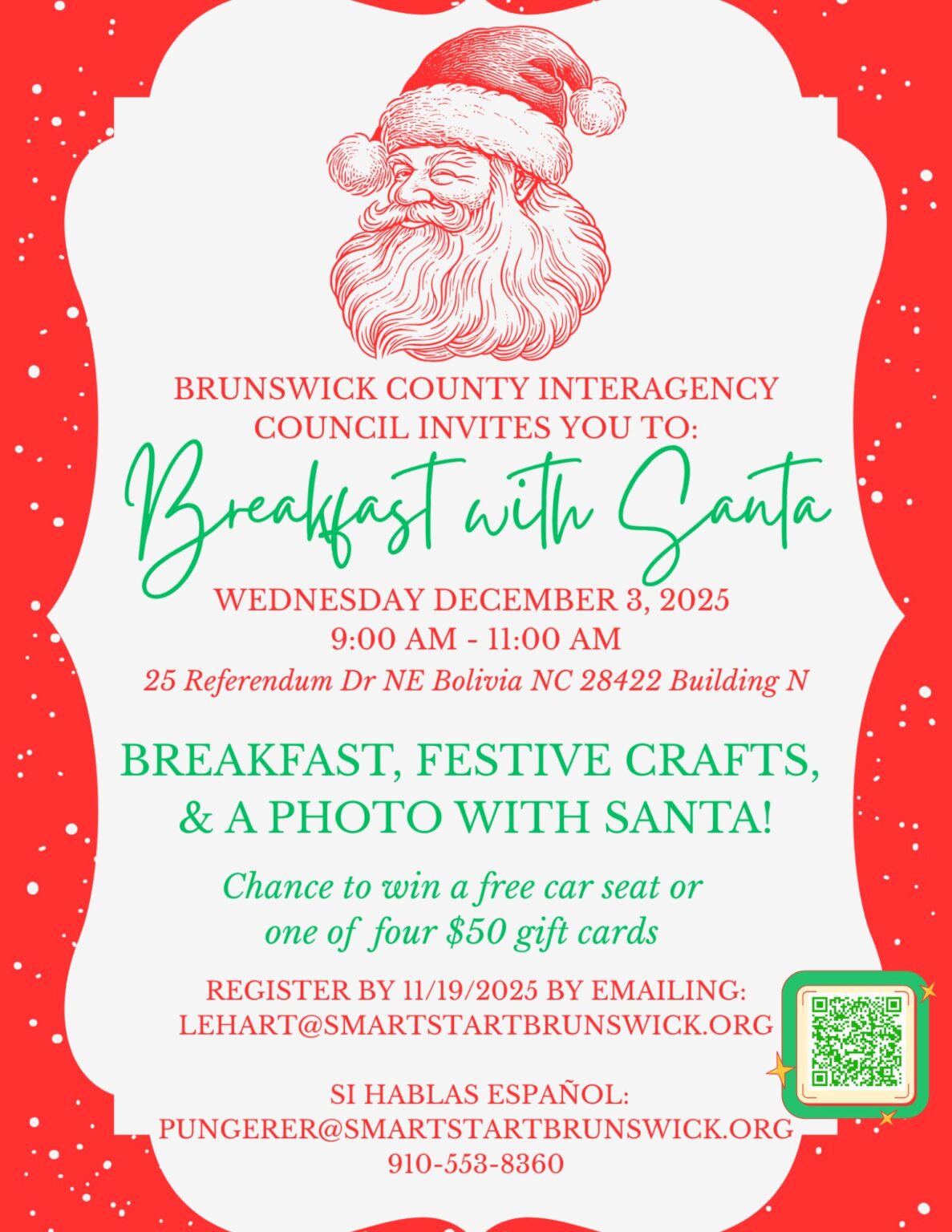 Brunswick County Local Interagency Council-Breakfast with Santa - Smart ...